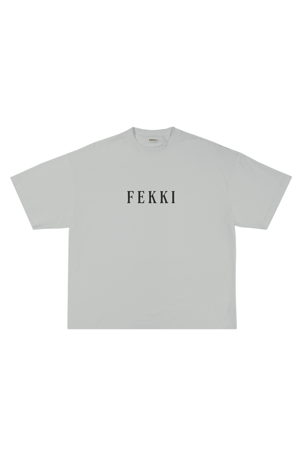 GREY BASIC TEE – Fekki